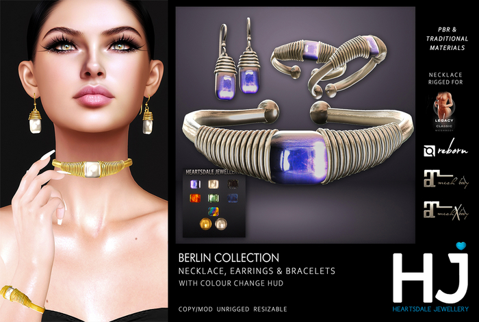Second Life Marketplace - [HJ] The Berlin Collection